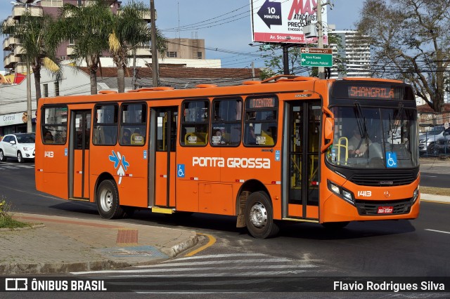VCG - Viação Campos Gerais 1413 em Ponta Grossa por Flavio Rodrigues ...