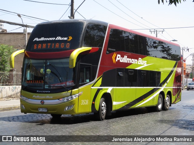 Pullman Bus 3508 em Santiago por Jeremias Alejandro Medina Ramirez - ID ...