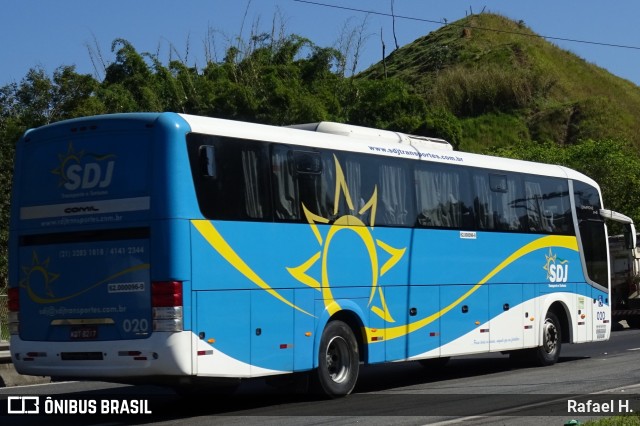 SDJ Turismo 020 em Piraí por Rafael H. - ID:8788790 - Ônibus Brasil