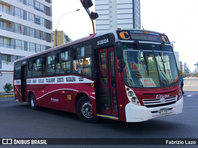 ETUSA 40 em Magdalena del Mar por Fabrizio Lazo - ID:8938191 - Ônibus ...