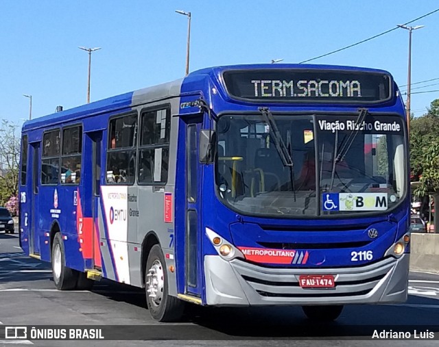 Viação Riacho Grande 2116 em São Bernardo do Campo por Adriano Luis ...